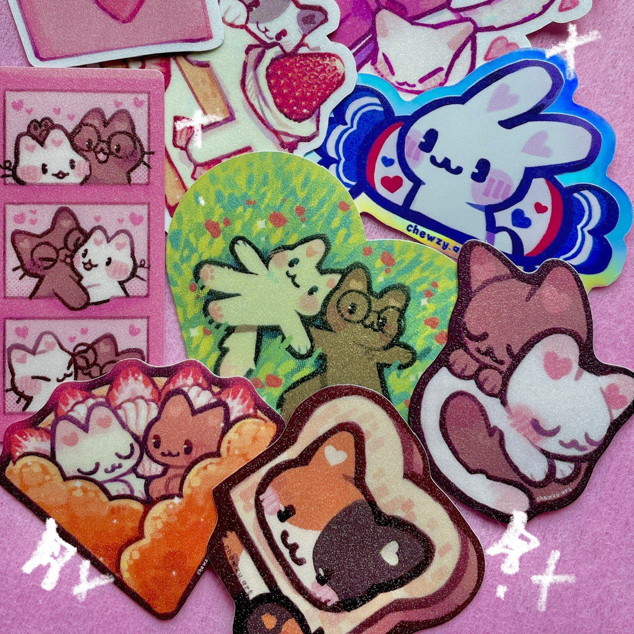Sparkly Stickers – chewzy.art
